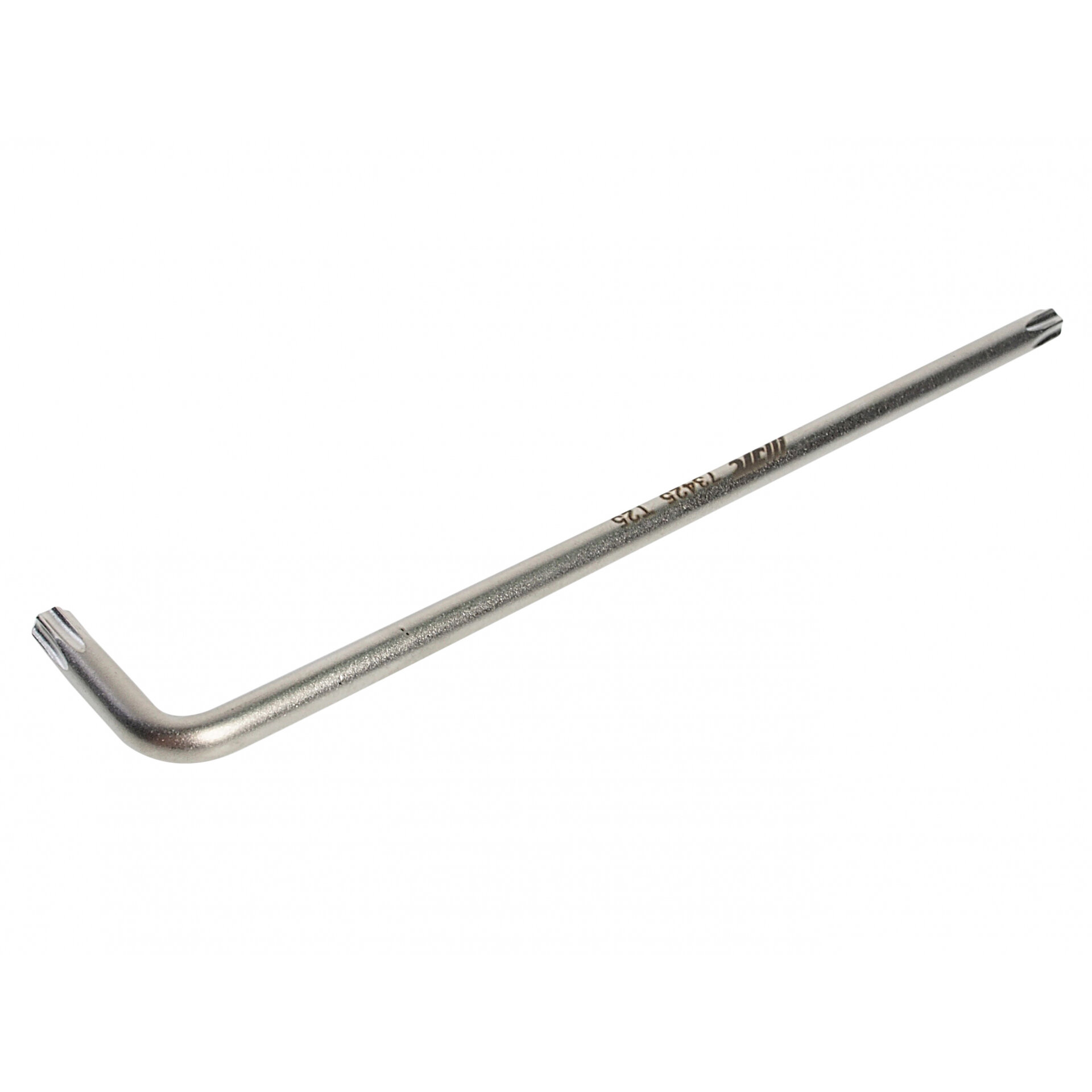 Ключ TORX Г-образный T25H удлиненный L=126мм, JTC JTC-73425 (1 шт.)