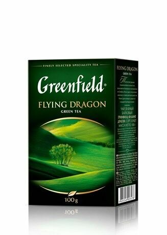 Greenfield Чай листовой Flying Dragon зеленый, 100 г