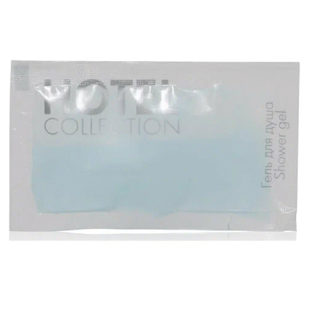 Гель для душа одноразовый 10 мл, комплект 500 шт, HOTEL COLLECTION, саше, флоупак, 2000303