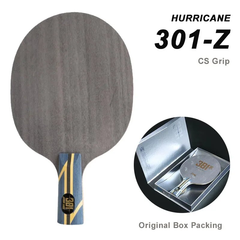 Лезвие для настольного тенниса DHS Hurricane 301-Z CS grip