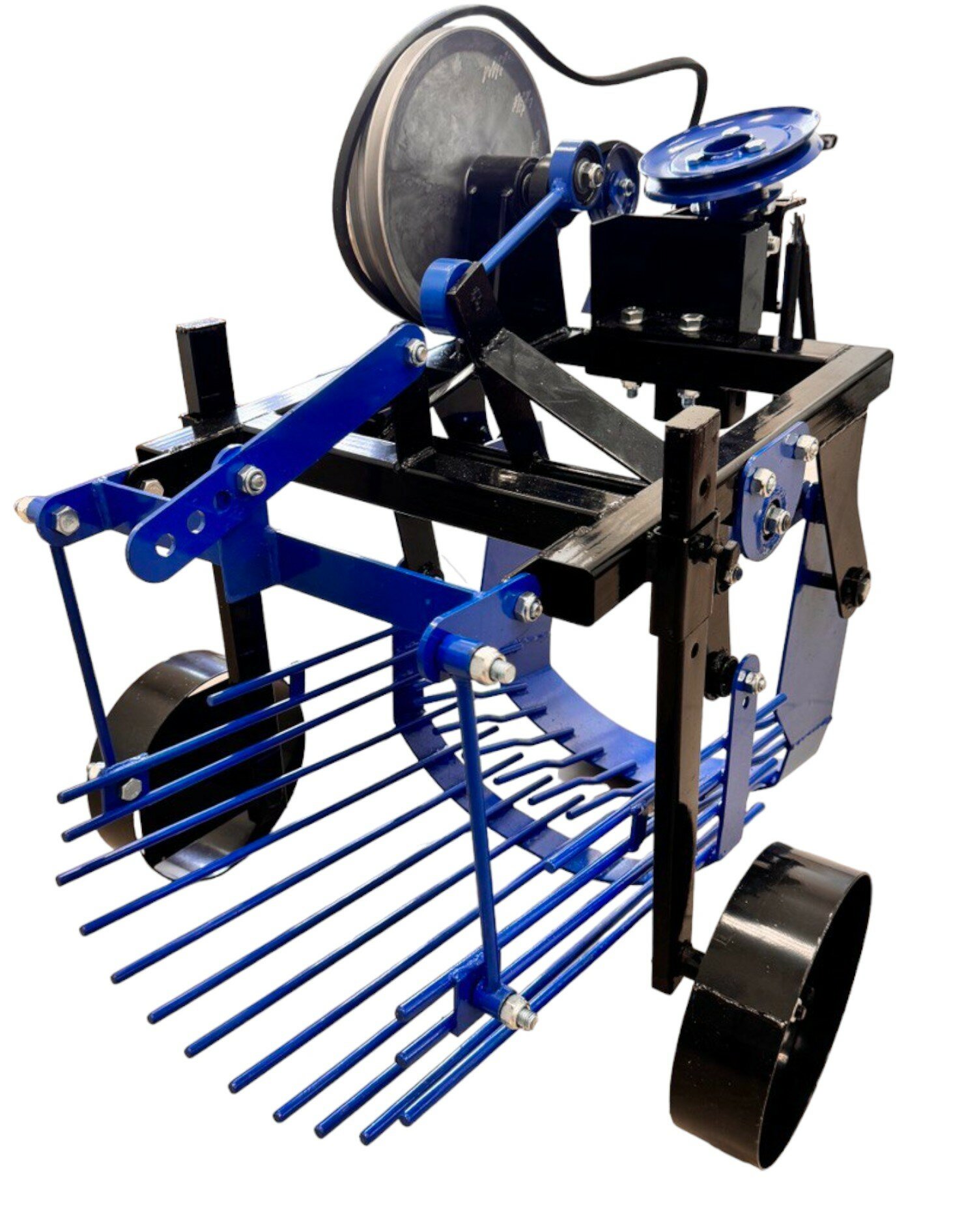 Картофелекопалка вибрационная под ремень для мотоблока под ремень/ Каскад КВМ-1 Истем/сделано в России