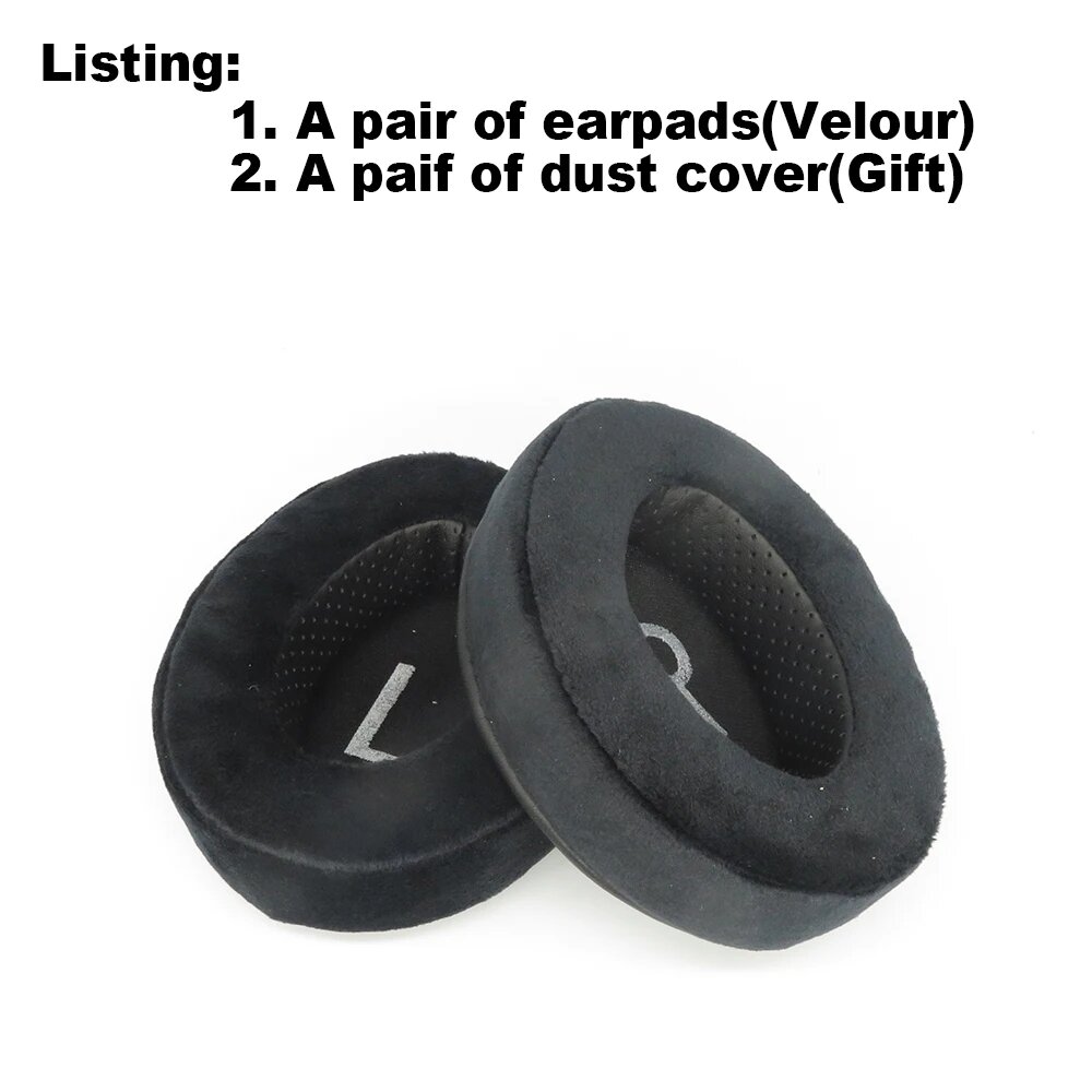 Амбушюры для наушников Audio-Technica ATH-ANC900BT чёрные Velour Earoads