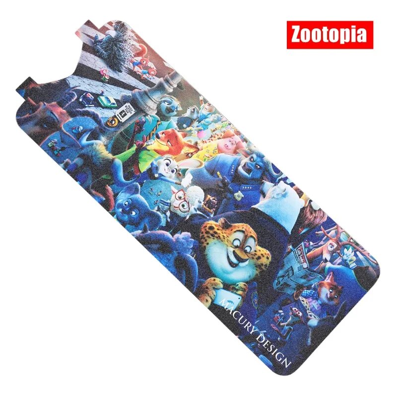 Наждачная наклейка для скутера MACURY ZERO 10X/SPEEDUAL/T10-DDM/KUGOO G1 Синий, Zootopla