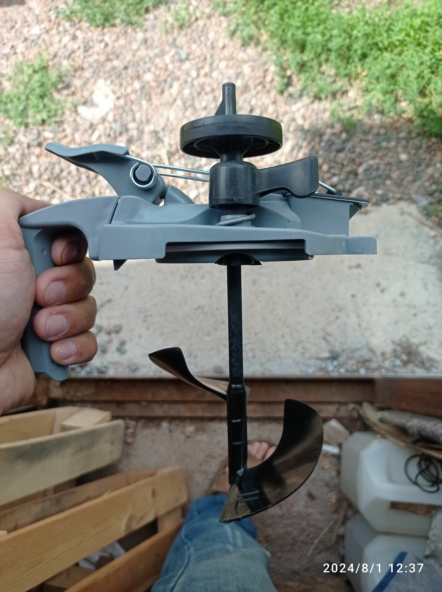 Крышка дозатор / крышка мешалка для краски, грунтов для банок 3л / 4л