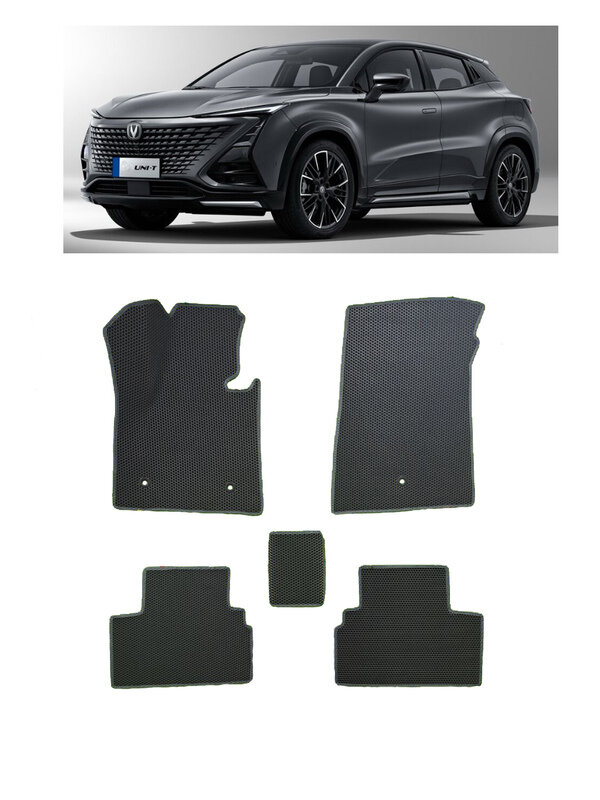 Changan UNI-T 2022 - н. в. коврики EVA Smart Комплект в салон