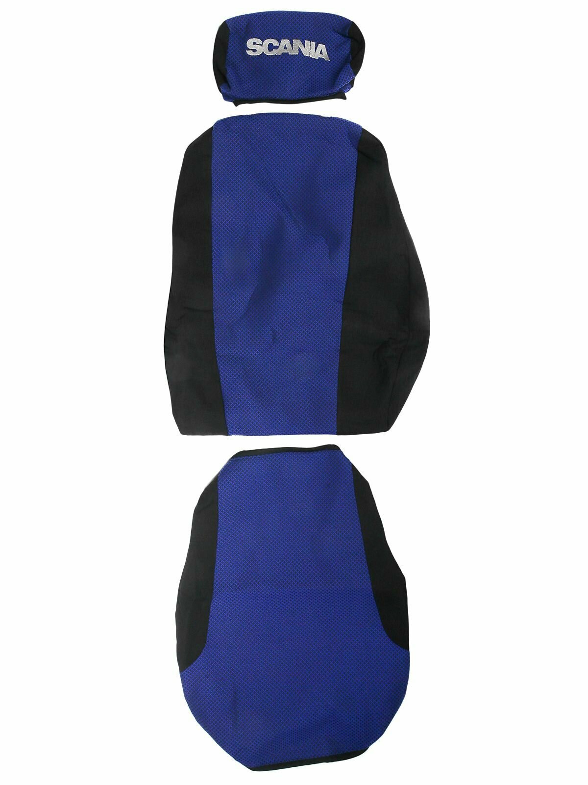Чехлы на сиденья для SCANIA 6 серия с 2021г. (1 ремень/ 1 выс. 1низ.) (25699)
