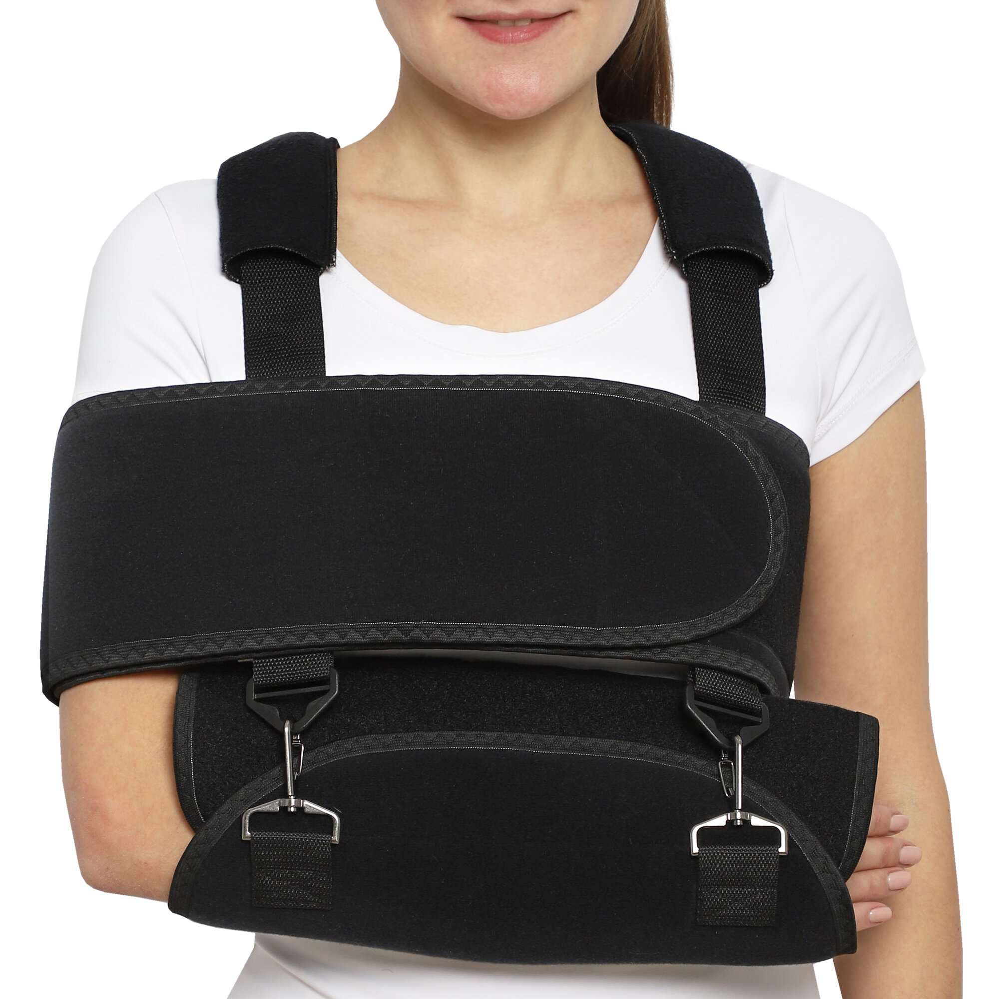 Крейт Бандаж для плеча и предплечья F-228, размер универсальный, черный