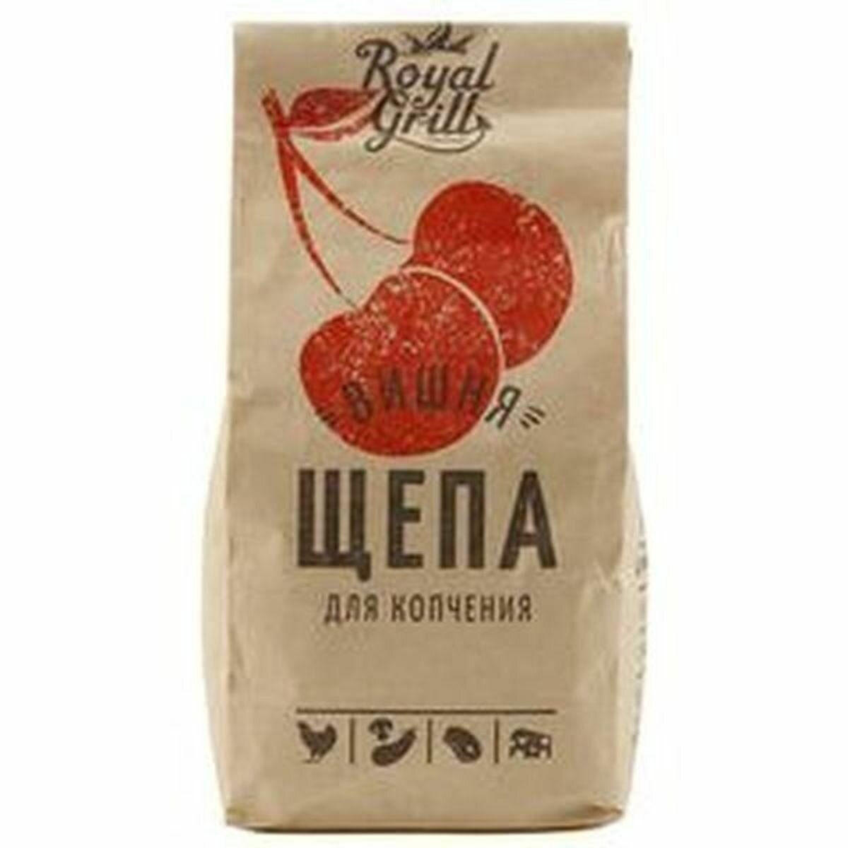 Щепа для копчения вишня 1л ROYALGRILL