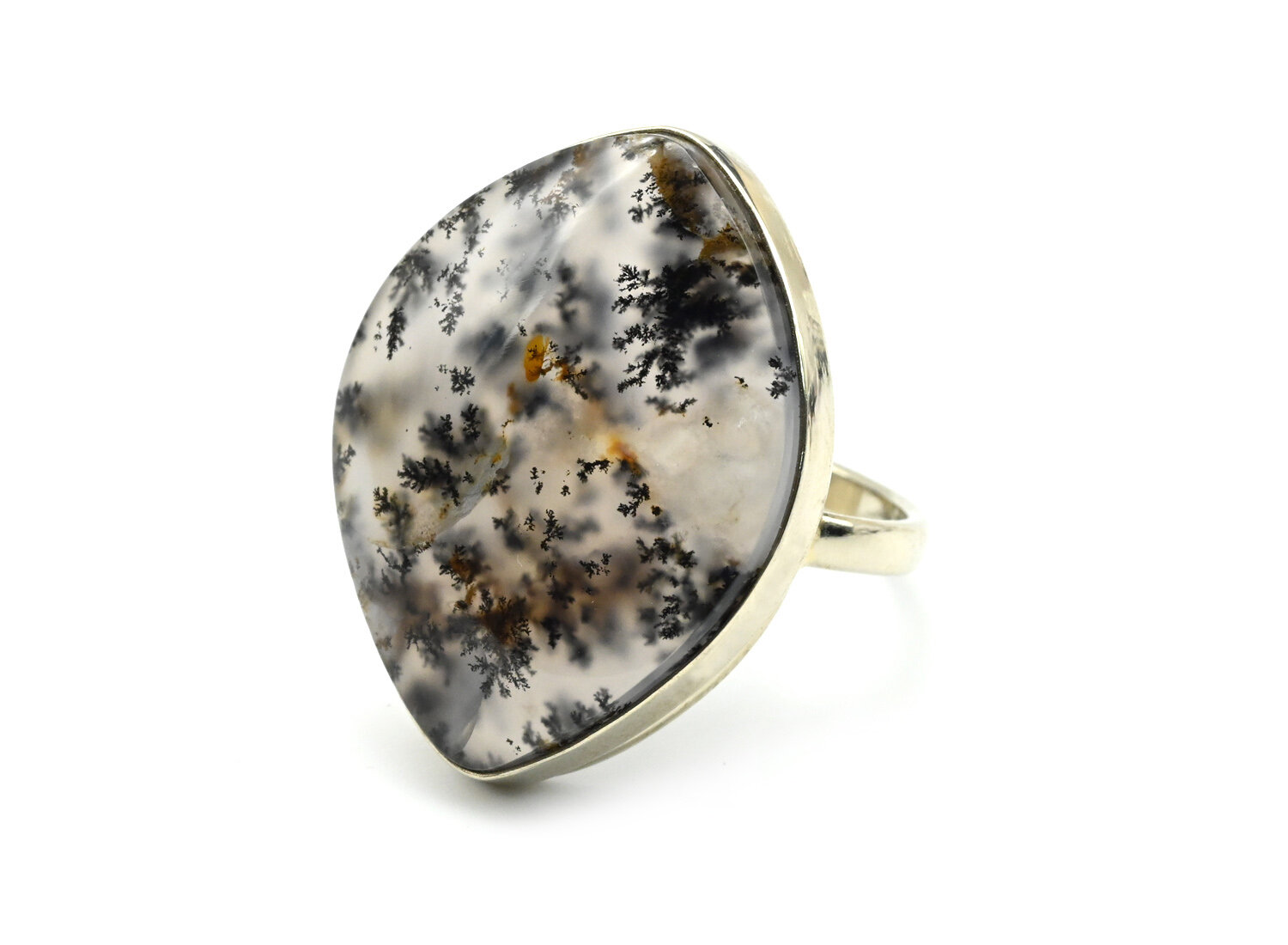 Кольцо, агат