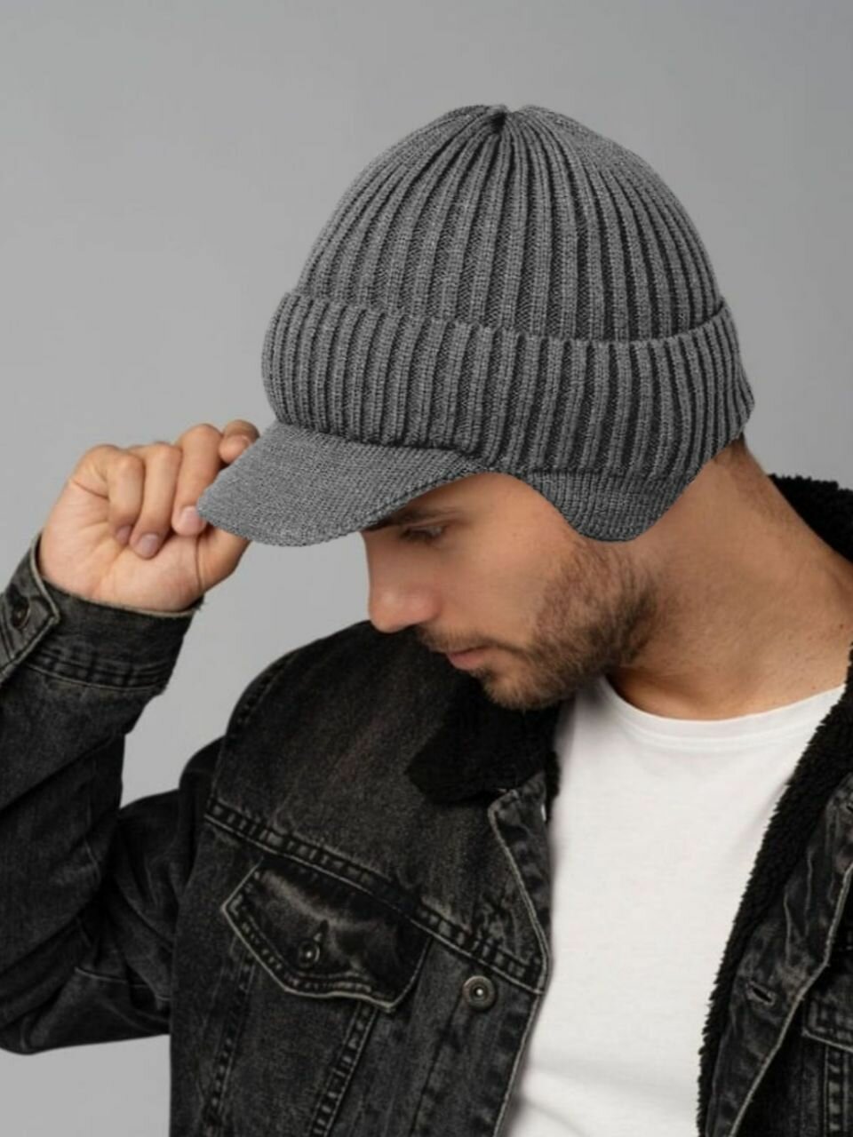 Шапка-бини Базовая коллекция для мужчин