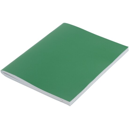 Тетрадь Staff бумвинил, А5, 96 л, скоба, офсет №1, клетка, с полями, , зеленый, 403417