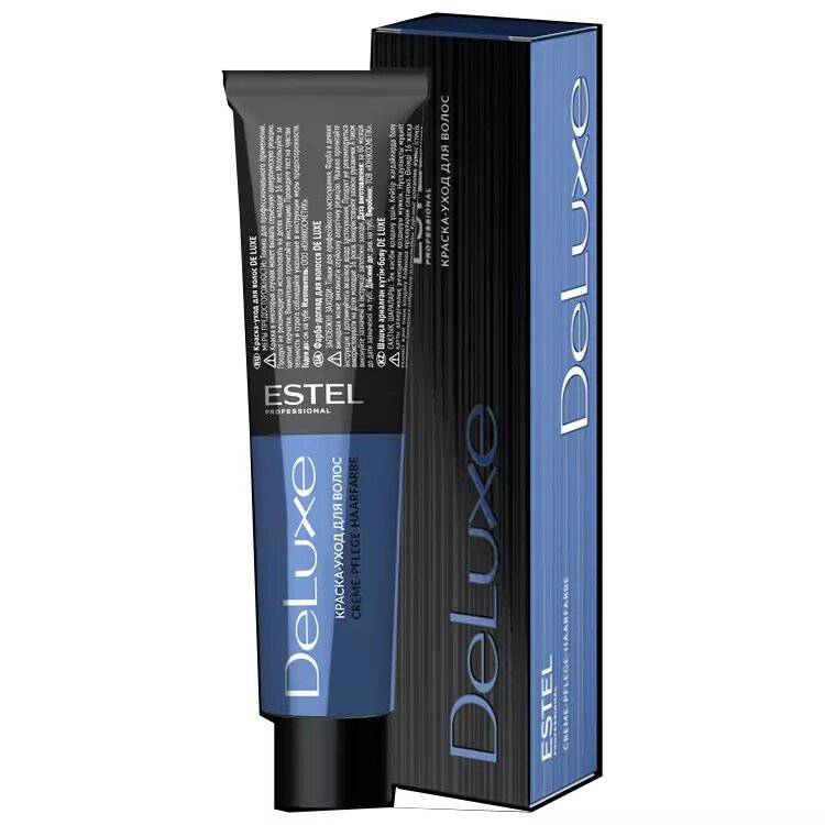 Краска-уход ESTEL 7/5 русый красный для волос De Luxe, 60 мл