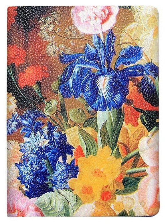 Ежедневник недатированный InFolio Floria искусственная кожа А6 192 листов цветочный принт (100х140 мм)