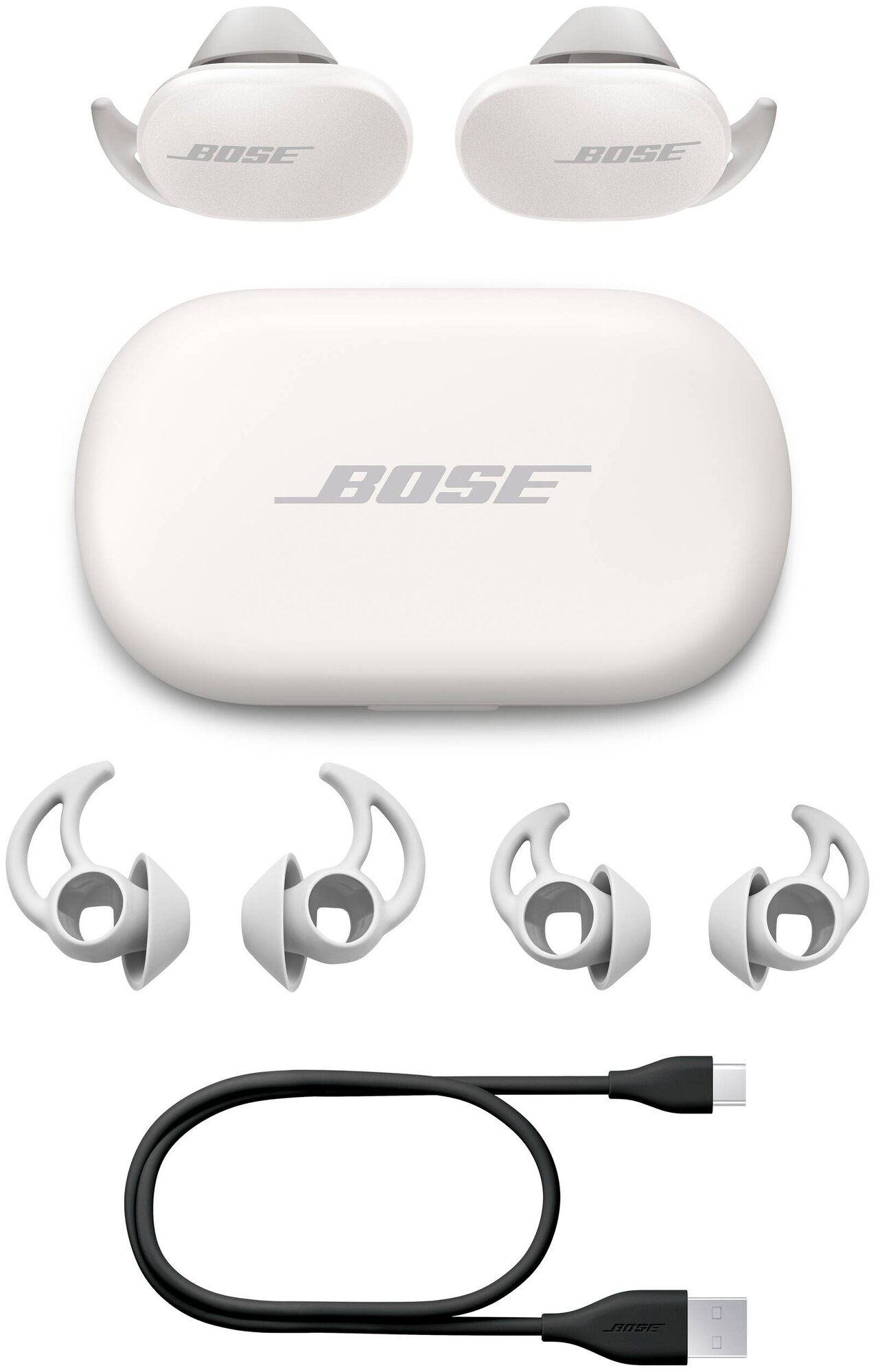 Беспроводные TWS-наушники Bose QuietComfort Earbuds, soapstone