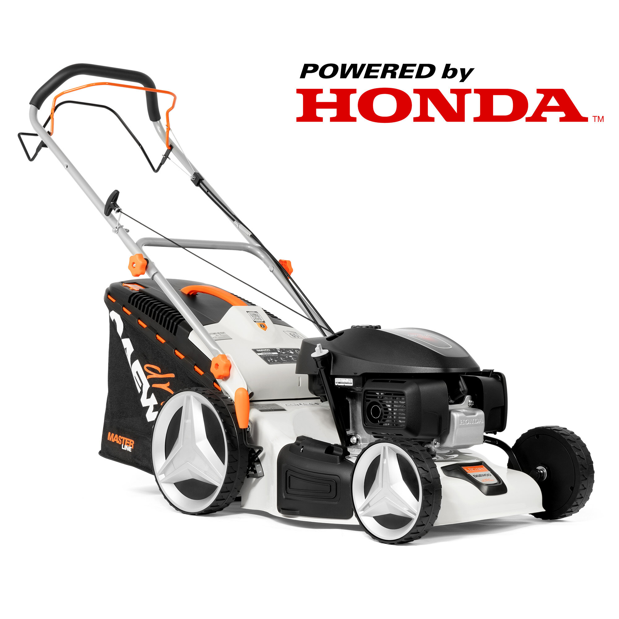 Газонокосилка DAEWOO Power Products L 50SPH, двигатель Honda, ширина скашивания 48 см
