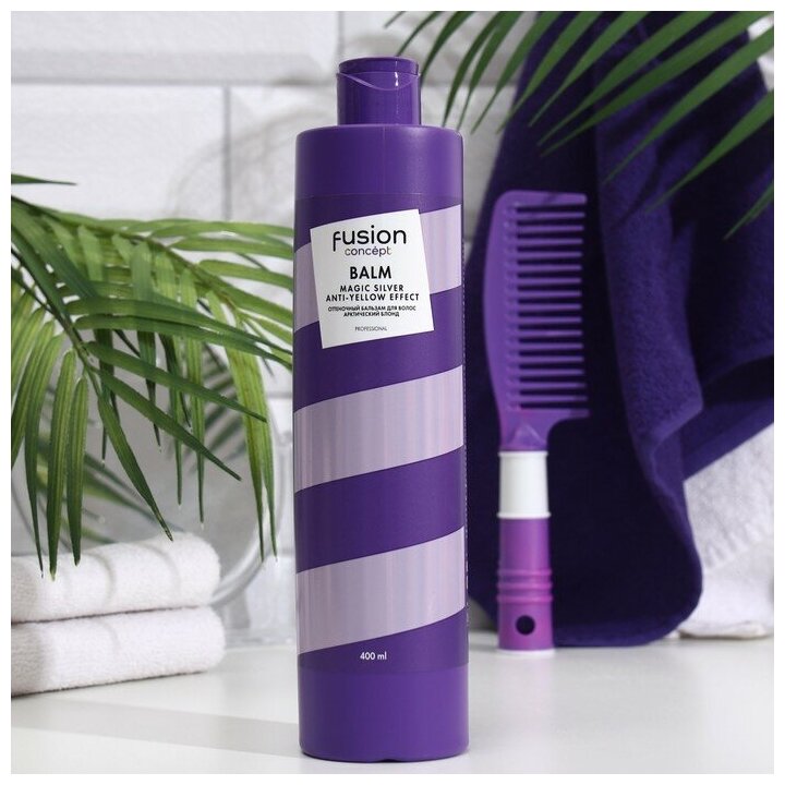 Concept Fusion Оттеночный бальзам "Арктический Блонд" Magic Silver, 400 мл