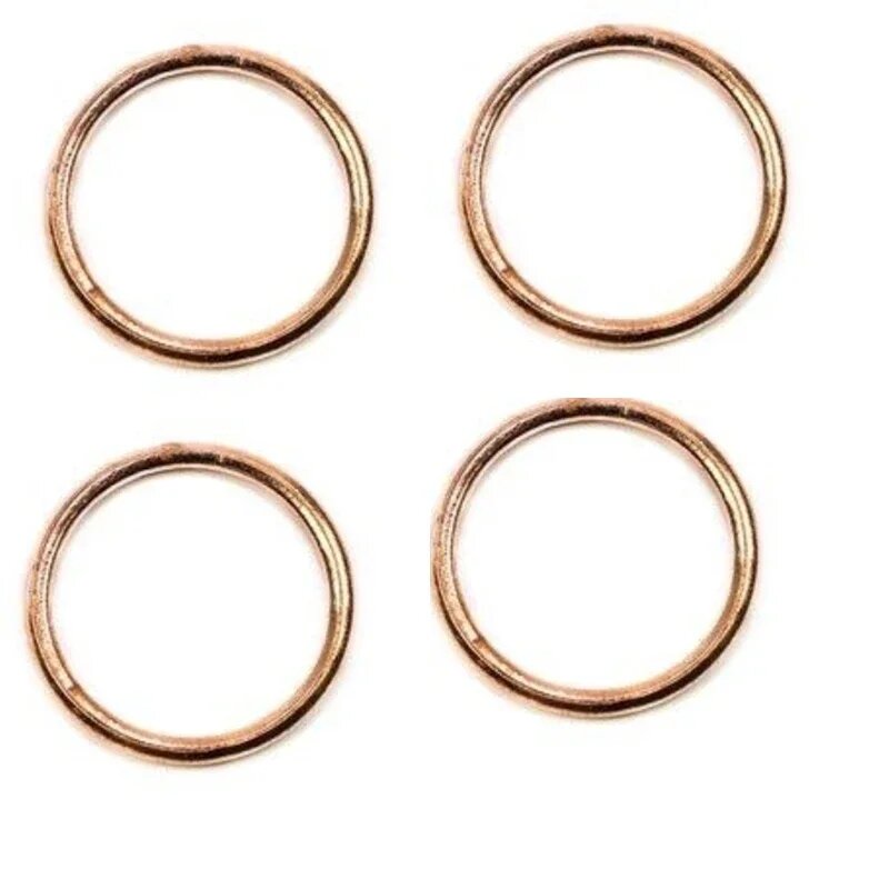 Медная прокладка выхлопной трубы 40x32 мм, 10pcs
