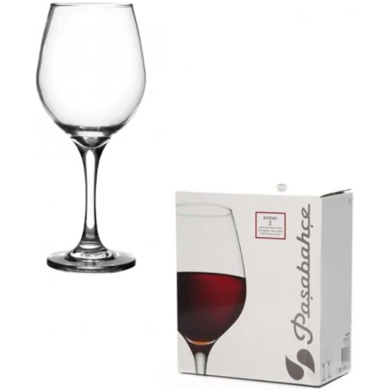 Набор бокалов Pasabahce Амбер 6 предметов 460 мл.(золото) (440275)