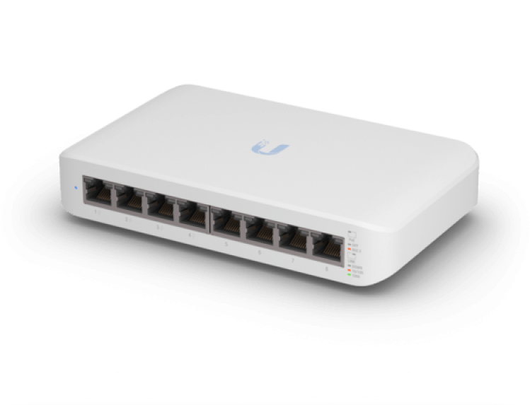 Коммутатор Ubiquiti UniFi Switch Lite 8 PoE (USW-lite-8-POE)