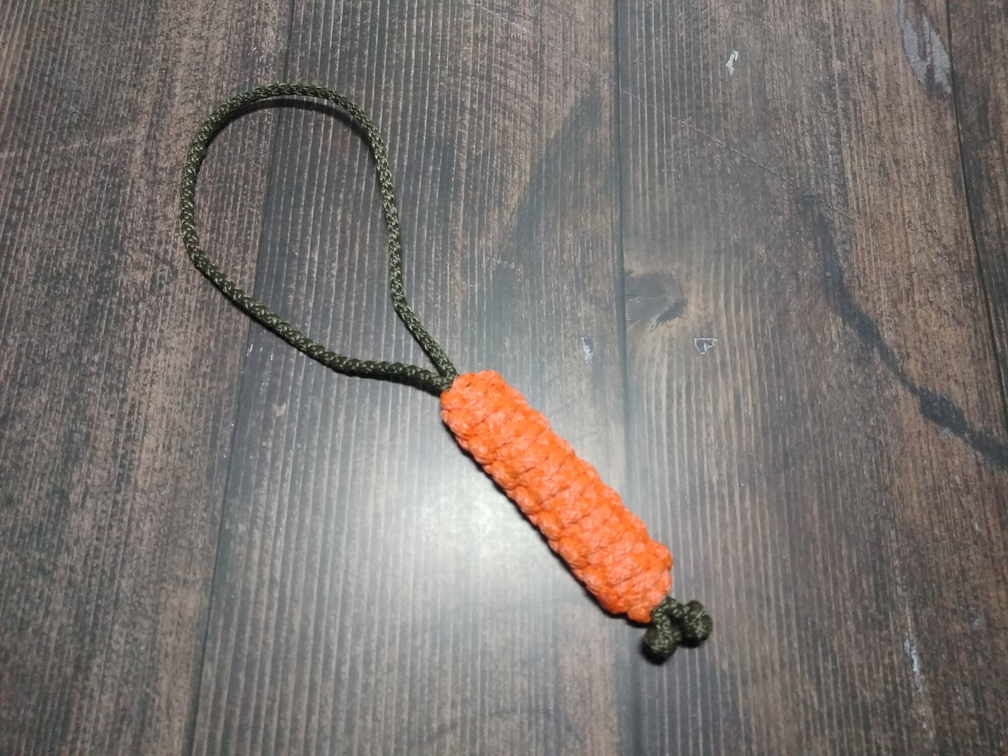 Темляк Pine Art "Хищник", многофункциональный, для ножей, туристический, оранжевый