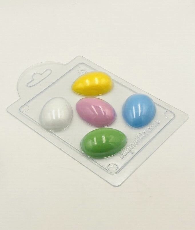 Форма для шоколада, мармелада Яйца мини форма пластиковая. Молд из толстого пластика