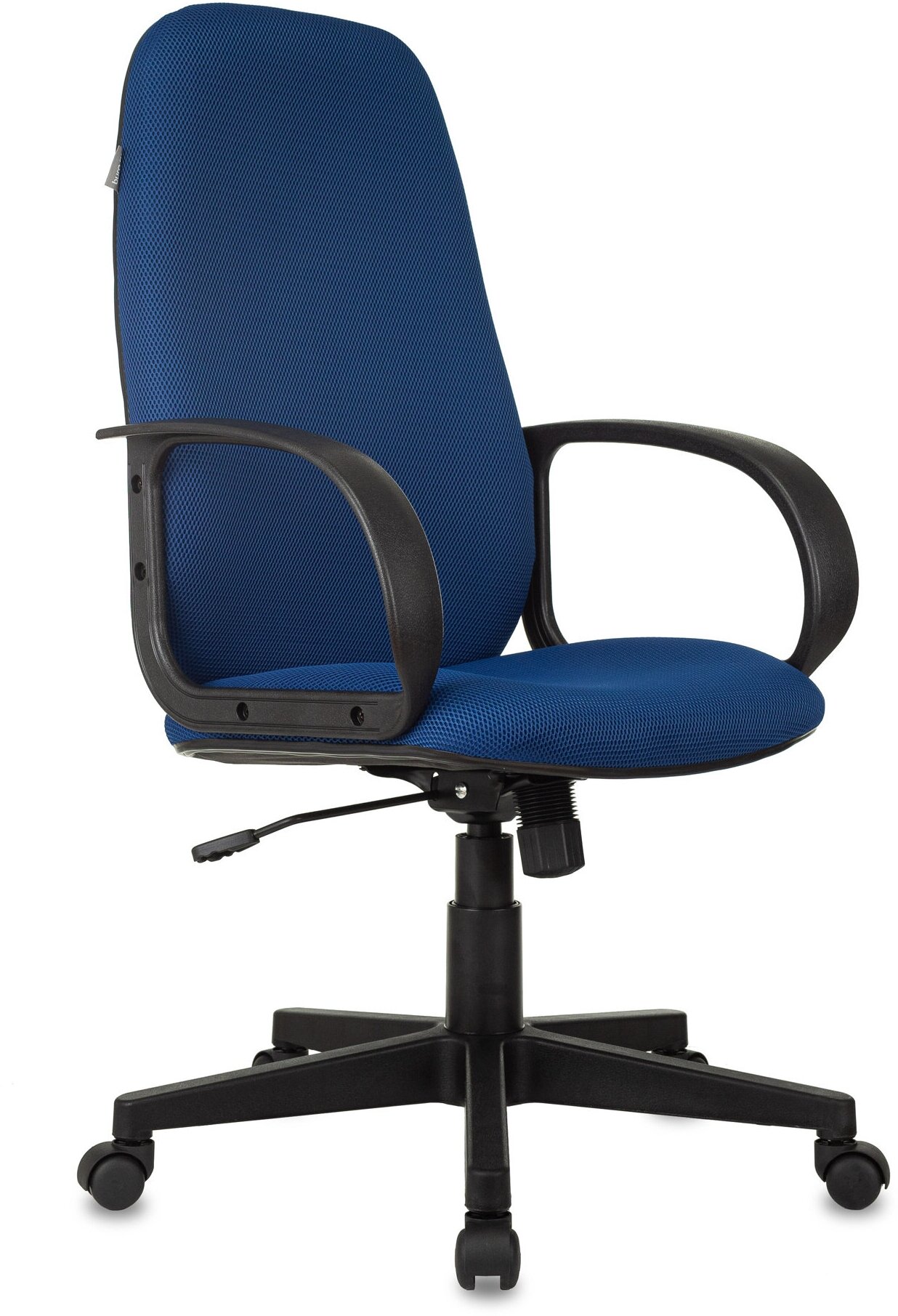 Кресло руководителя Бюрократ Ch-808AXSN, обивка: ткань, цвет: синий TW-10