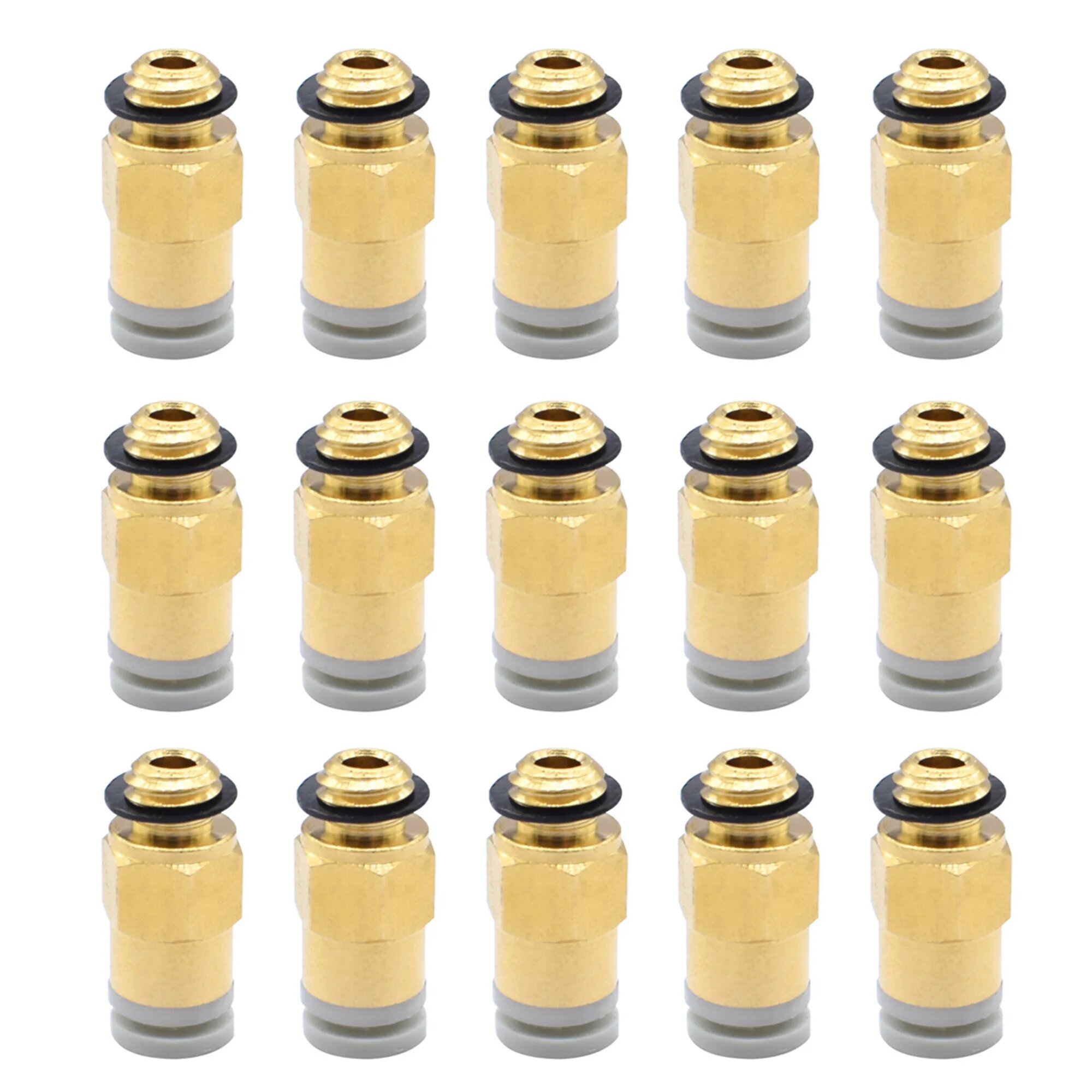 5 шт, детали для 3D принтера, односенсорные пневматические фитинги, соединительный элемент стандарта SMC, быстроразъемный соединитель для 1,75 мм стандарта Creality cr10.