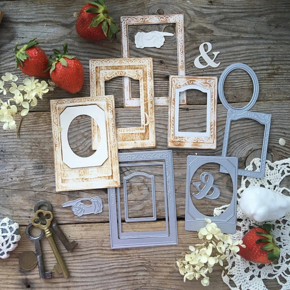 KeepArts Металлические штампы для скрапбукинга 10 x 13.3 cm