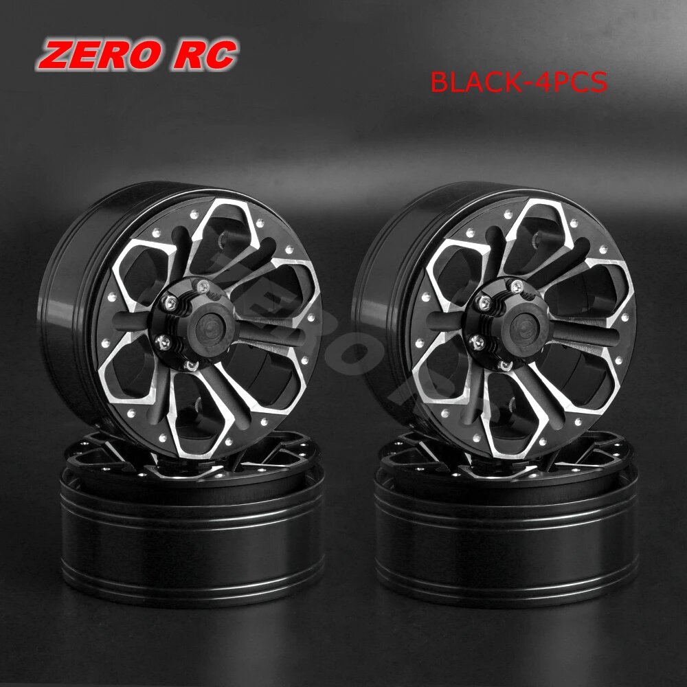 Колеса RC 1.9" Black 4шт для 1:10 Truck