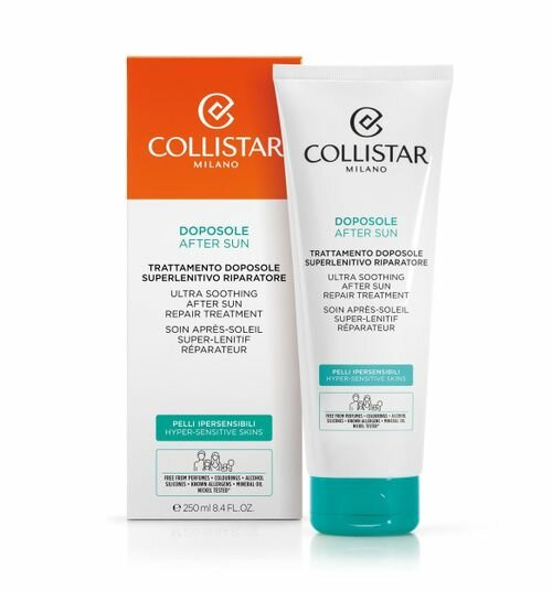 Collistar - Ultra Soothing After Sun RepairTtreatment Молочко после загара для гиперчувствительной кожи 250 мл