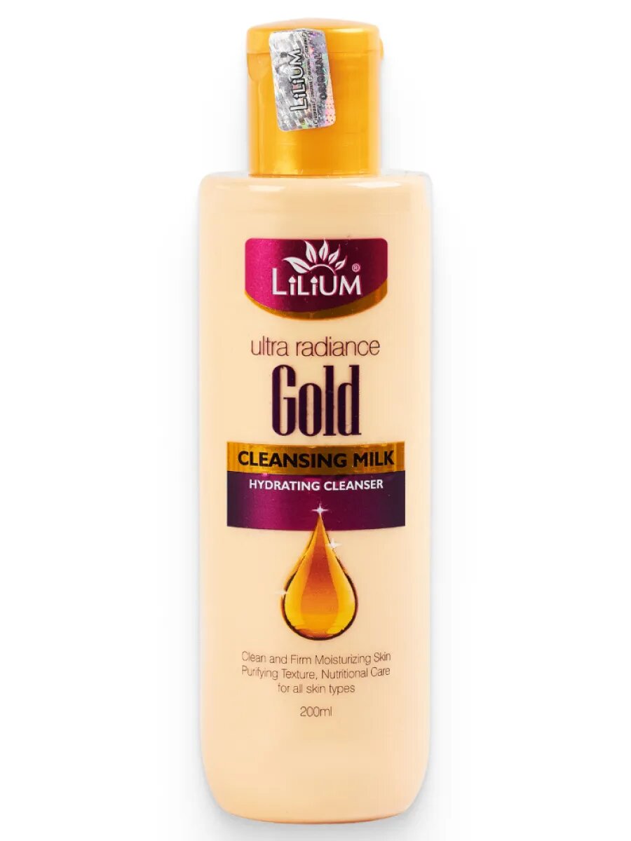 GOLD Cleansing Milk, Lilium (золото очищающее молочко для лица и тела, Лилиум), 200 мл.