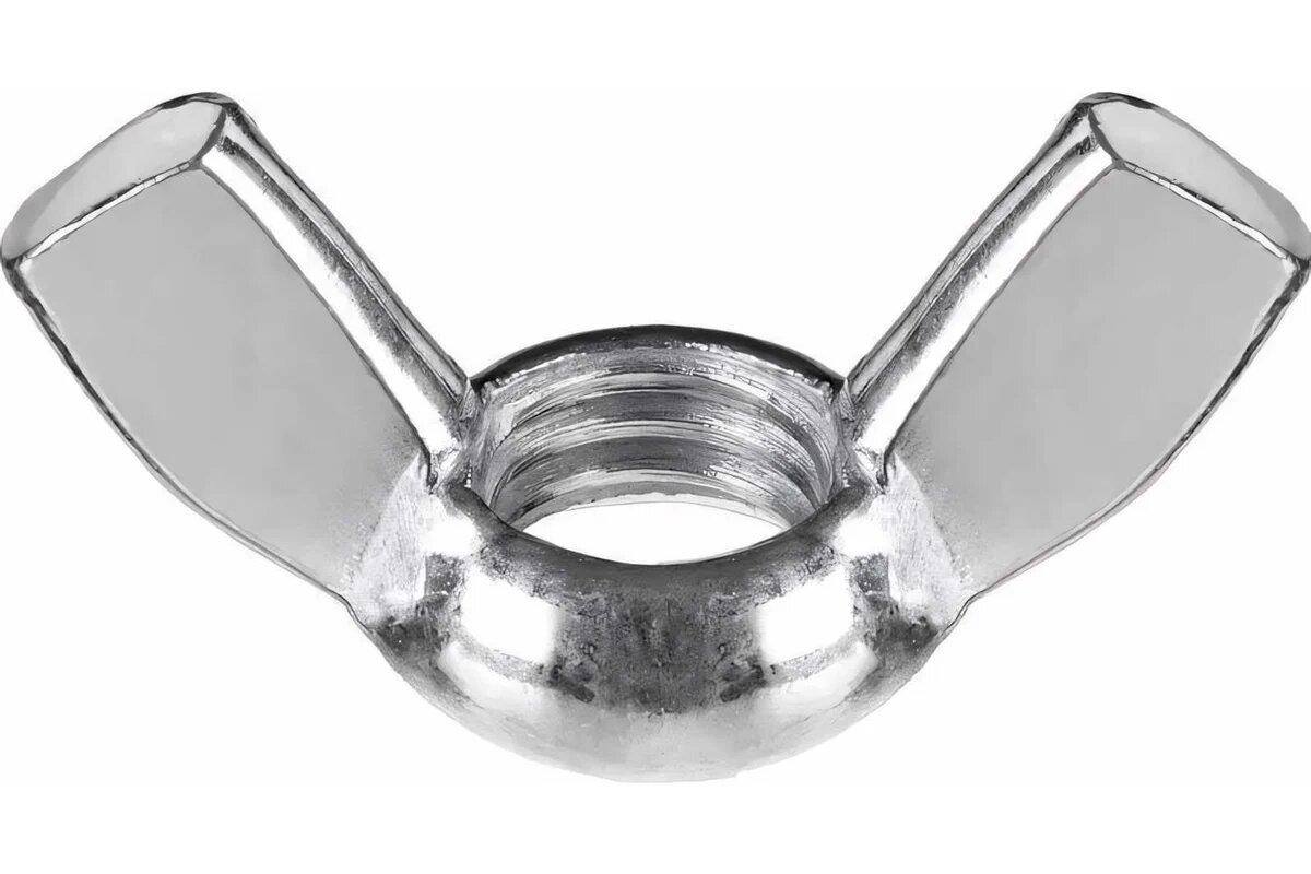 Tech-Krep/Zitar барашковая гайка DIN 315 M6, крепеж с резьбой, 16 шт, пакет 111275