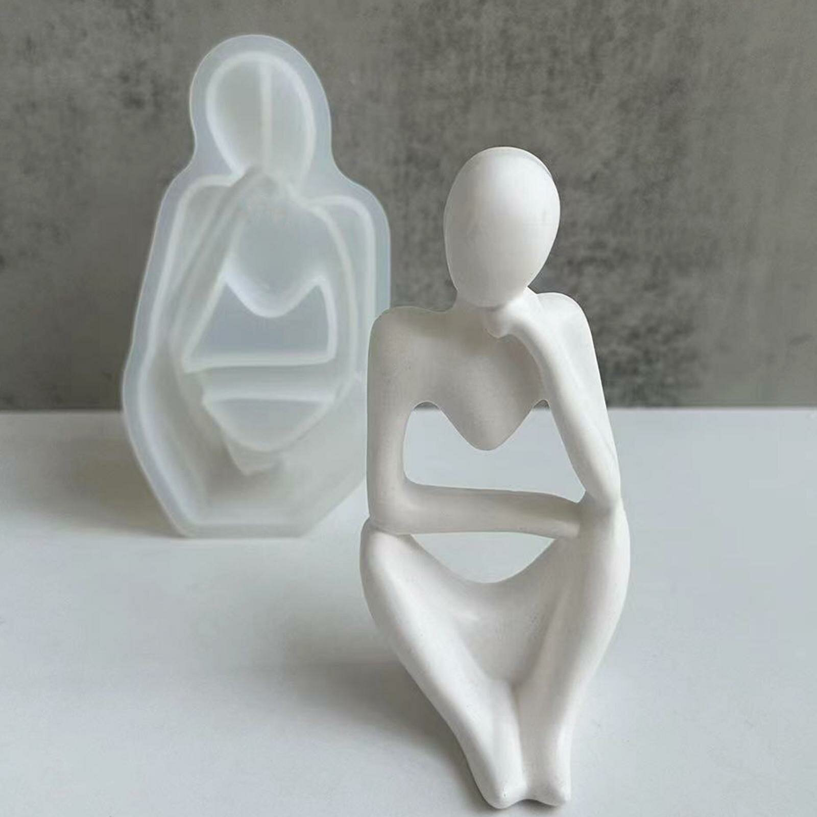 Форма силиконовая ЛАС играс "Силуэт", универсальная, цвет белый