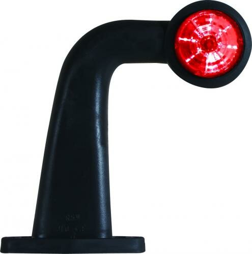 Контурно-габаритный фонарь led на резиновой ножке наподобии Fristom FT-009FLED Daf: 0067392