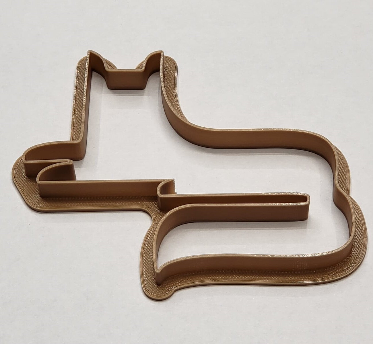 Форма для печенья/пряников "Лисенок" (Золотой)