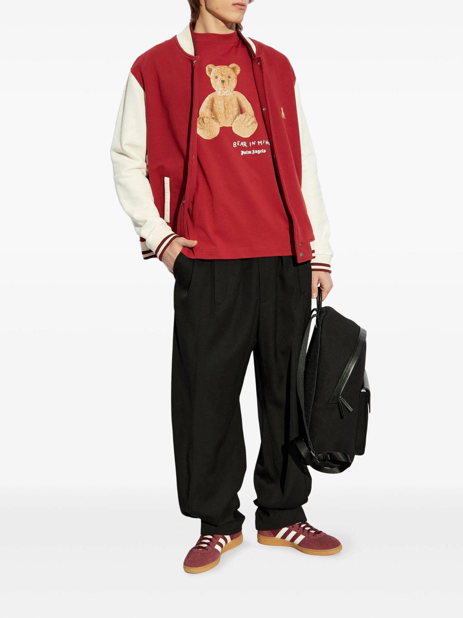 Куртка Palm Angels, размер 50, red — фото 1