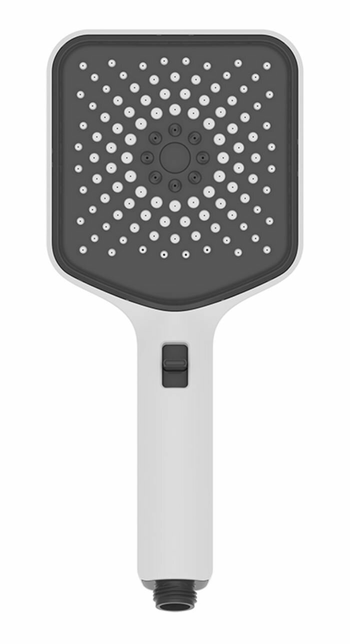 Лейка для душа KAISER SH-123, 3-х позиционная, белый матовый