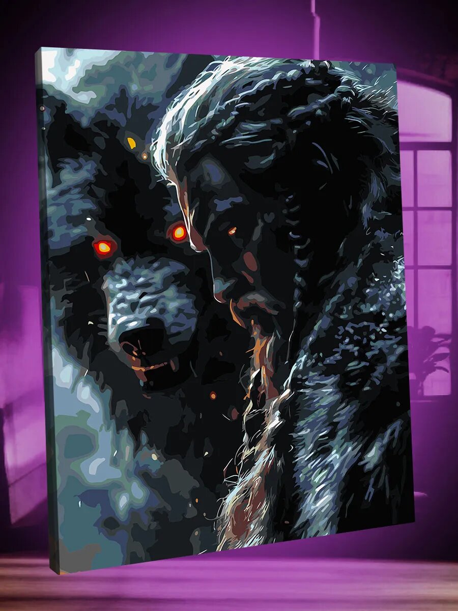 Картина по номерам Скандинавия викинги