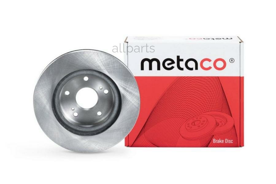 METACO 3050025 Диск тормозной передний вентилируемый | перед |