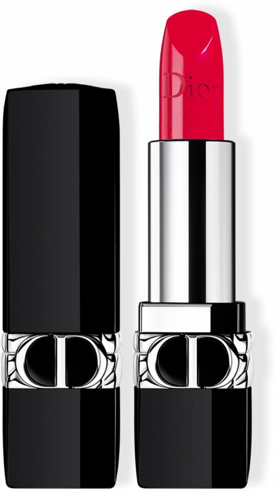Губная помада прочный флакон многоразового использования DIOR Rouge Dior оттенок 520 Feel Good Satin 3,5 g