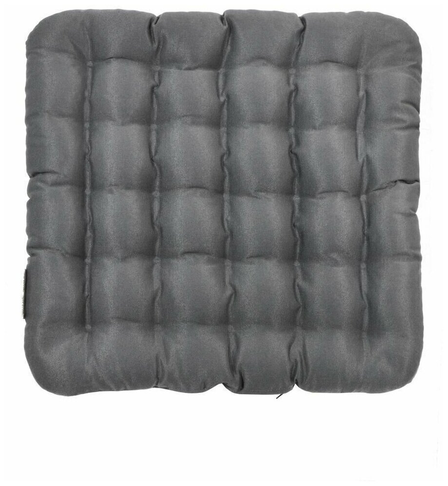 Подушка на сидение с наполнителем из лузги гречихи, 40х40 см