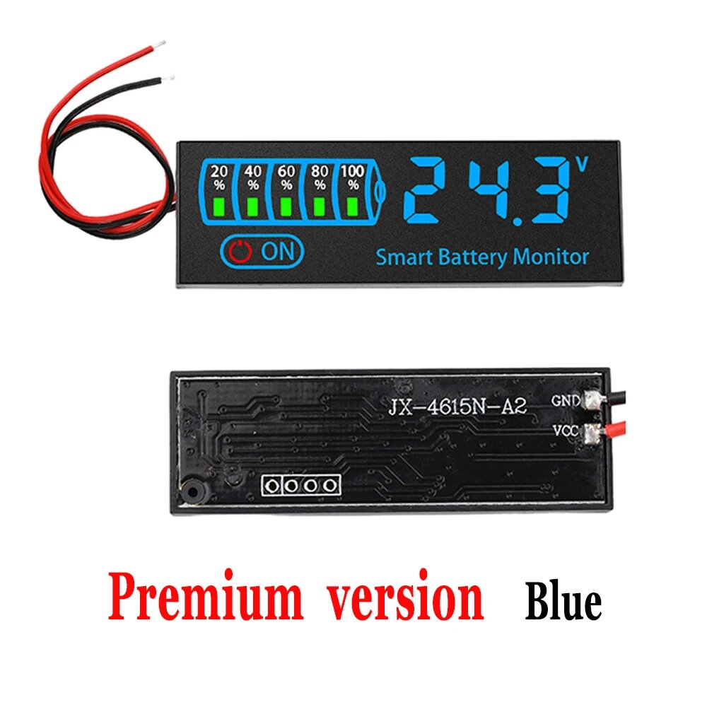 Батарейный монитор 24.3V, Premium version Blue