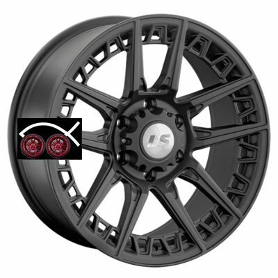 Колесный диск LS 1357 9x18 6x139.7 ET20 D106.1 черный