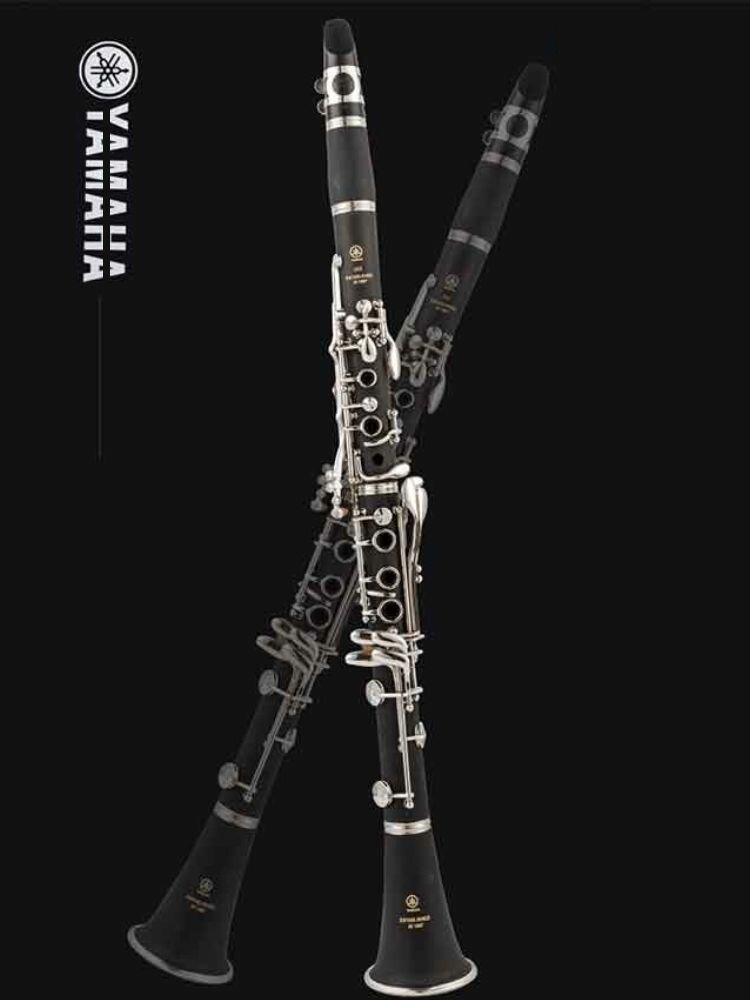 Кларнет B-бемоль модели YCL-650, корпус из синтетического дерева, с открытыми отверстиями и двойной коленной конструкцией, для начинающих и экзаменов