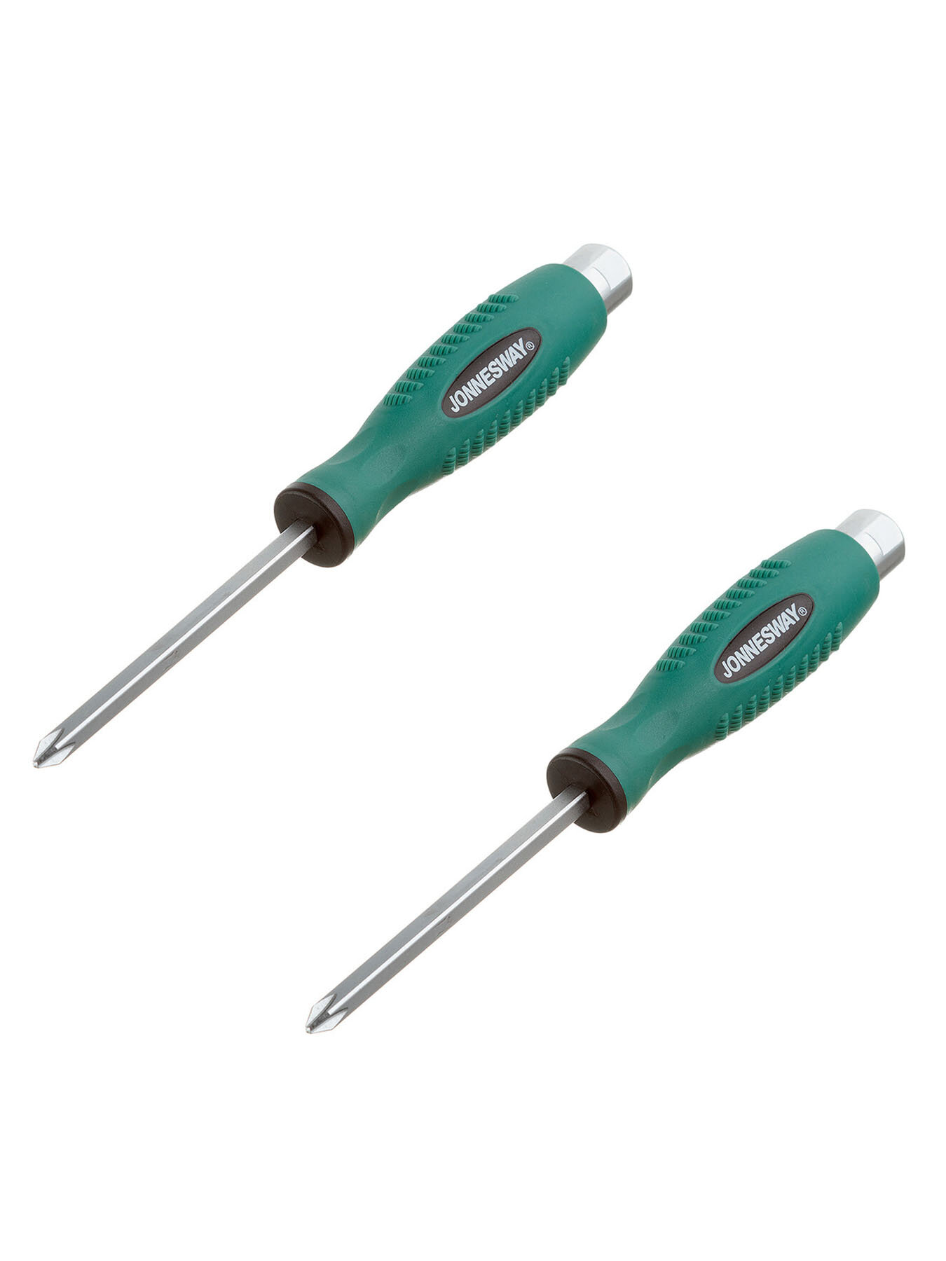 Отвертка крестовая PH2 100 мм ударная Anti-slip grip (D70P2100) (2 шт.)