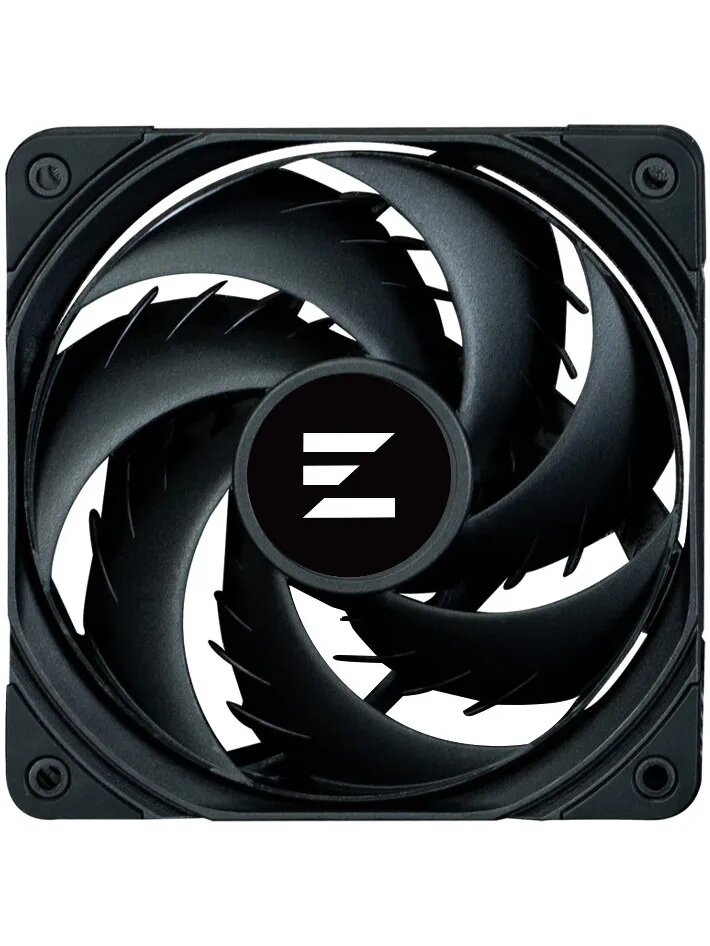 Вентилятор для корпуса Zalman ZM-AF120 BLACK 120x120x26mm, 600-2000rpm, 69.12CFM, 29.7dBa, 4-pin, Ret