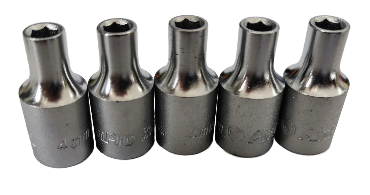 Головка торцевая 6-гранная 1/4" 4 мм AmPro T335001