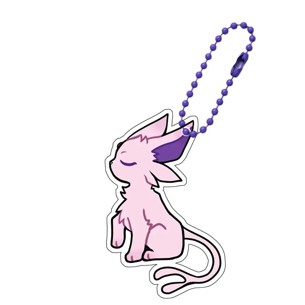 Акриловый брелок Pokemon Eeveelution