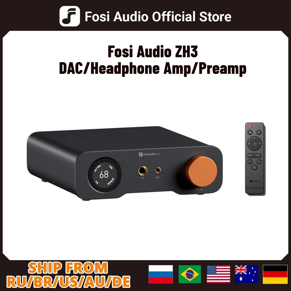Fosi Audio ZH3 Усилитель для наушников