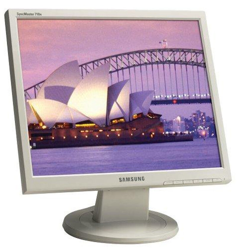 Монитор 17" Samsung SyncMaster 710N, 1280x1024, 75 Гц, TN белый БУ